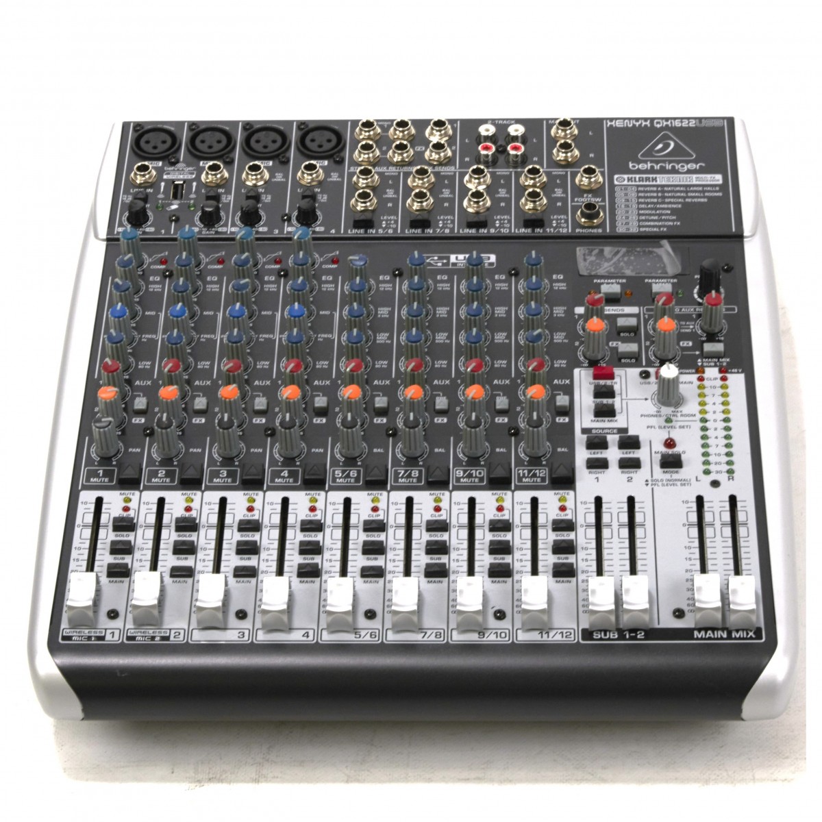 Behringer XENYX QX1622USB Small Format Mixer - Secondhand at Gear4music