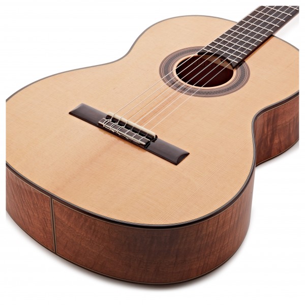 Hartwood Artisan Flamed Mahogany Classical Guitar, Natural at Gear4music