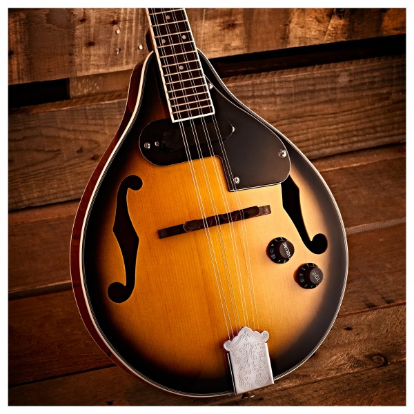 Electro Acoustic Mandolin by Gear4music, Sunburst at Gear4music