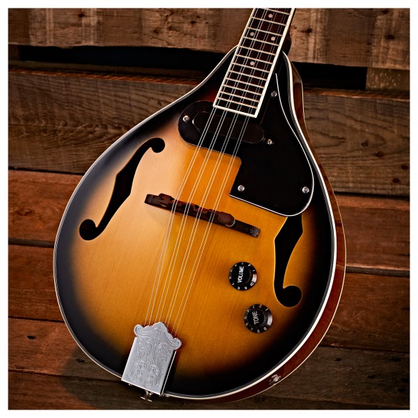 Electro Acoustic Mandolin by Gear4music, Sunburst at Gear4music