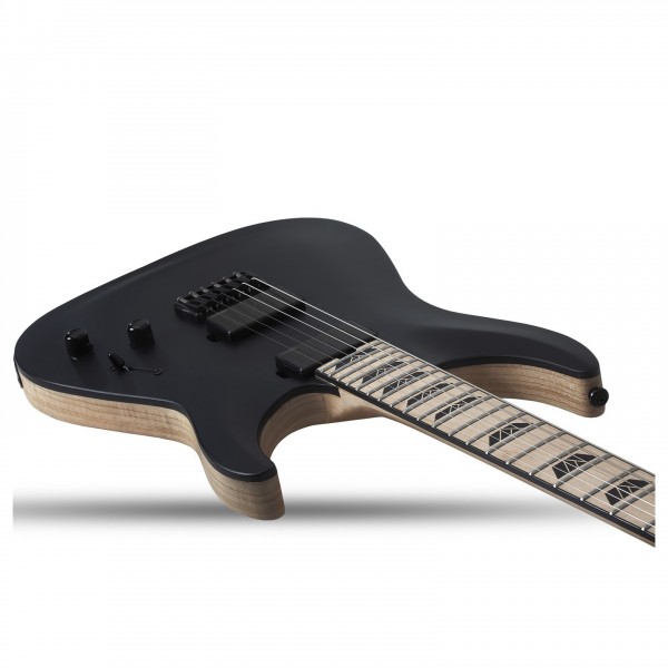 Schecter C-1 SLS Custom, Satin Black at Gear4music