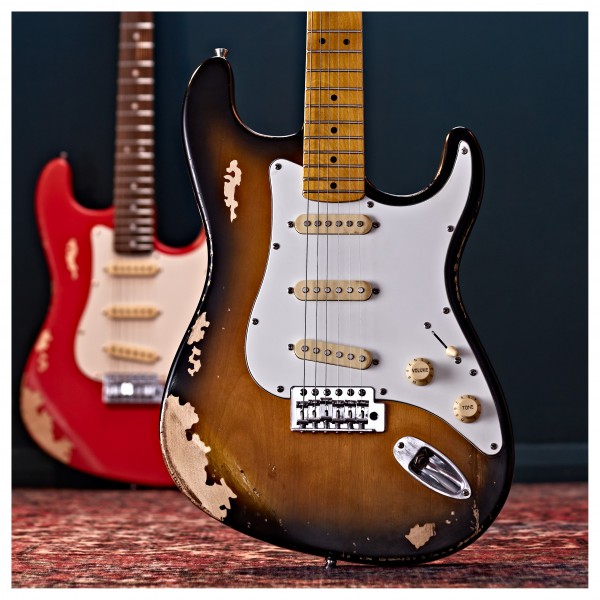LA Select Legacy Electric Guitar by Gear4music, Antique Sunburst ...