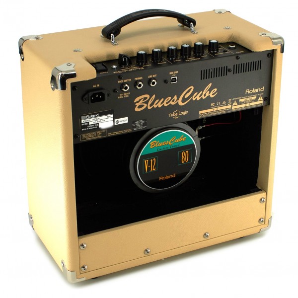 Roland Blues Cube Hot Guitar Amplifier, Vintage Blonde - Secondhand at Gear4music