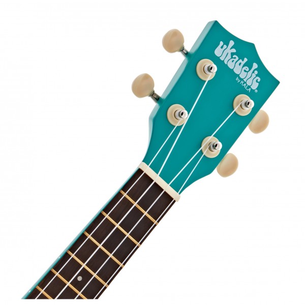Kala Ukadelic Soprano Ukulele, Lochness Turquoise at Gear4music