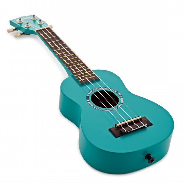 Kala Ukadelic Soprano Ukulele, Lochness Turquoise at Gear4music