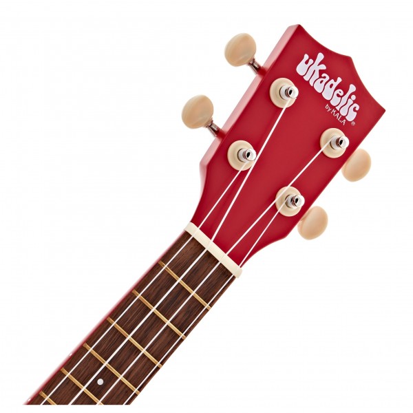Kala Ukadelic Soprano Ukulele, Surfari/Red at Gear4music
