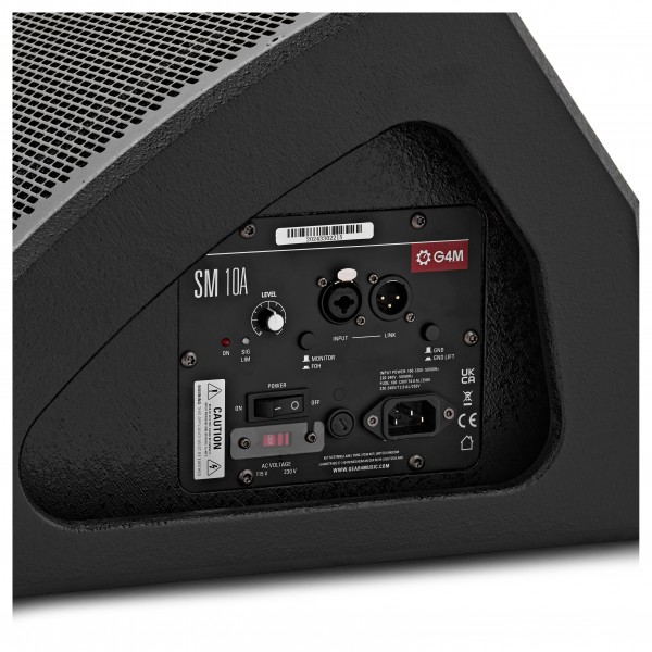 G4M 10" Active Stage Monitor / PA Speaker at Gear4music