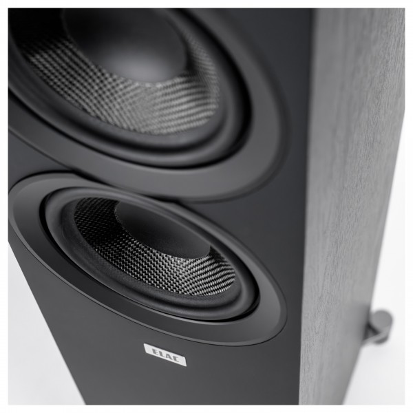 ELAC Debut 3.0 F5.3 Floorstanding Speakers (Pair), Black at AV.com