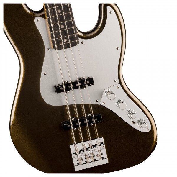 Fender American Ultra II Jazz Bass EB, Texas Tea at Gear4music