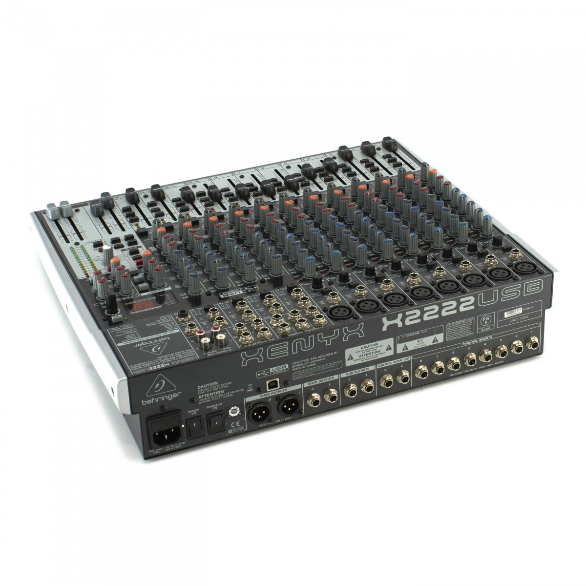 Behringer XENYX X2222USB 22 Channel Analog Mixer - Secondhand at Gear4music