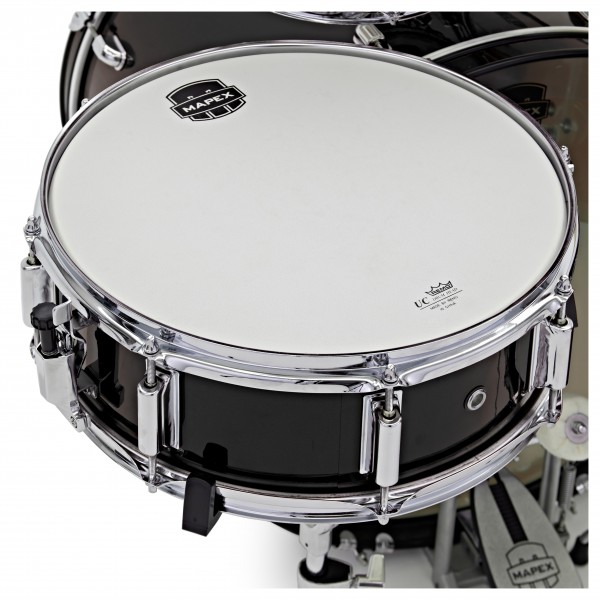 Mapex Comet Series Compact 20'' Fusion Drum Kit, Dark Black at Gear4music