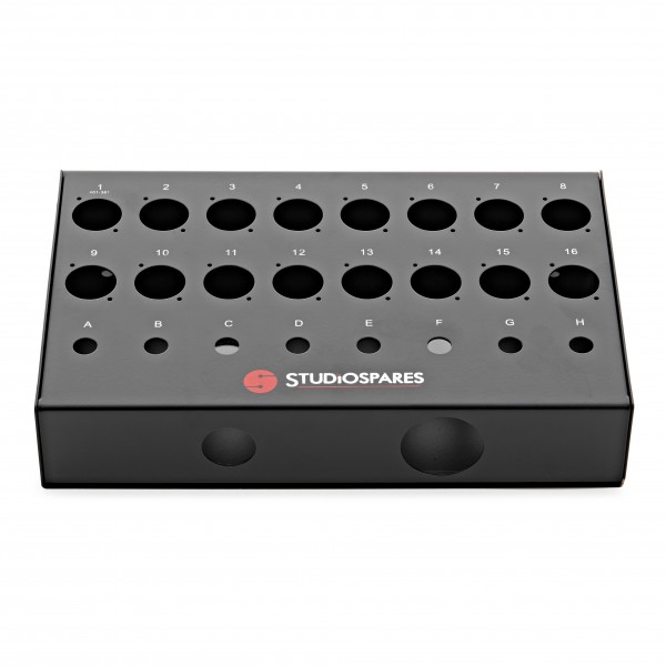 16/8 XLR and 6.35mm Wall Box by Studiospares at Gear4music