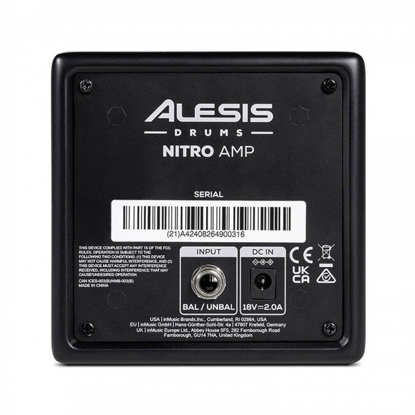 Alesis Nitro Pro Electric Drumkit with Alesis Nitro Amp at Gear4music