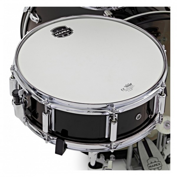 Mapex Comet Series 22'' Drum Kit, Dark Black w/Ride Cymbal at Gear4music