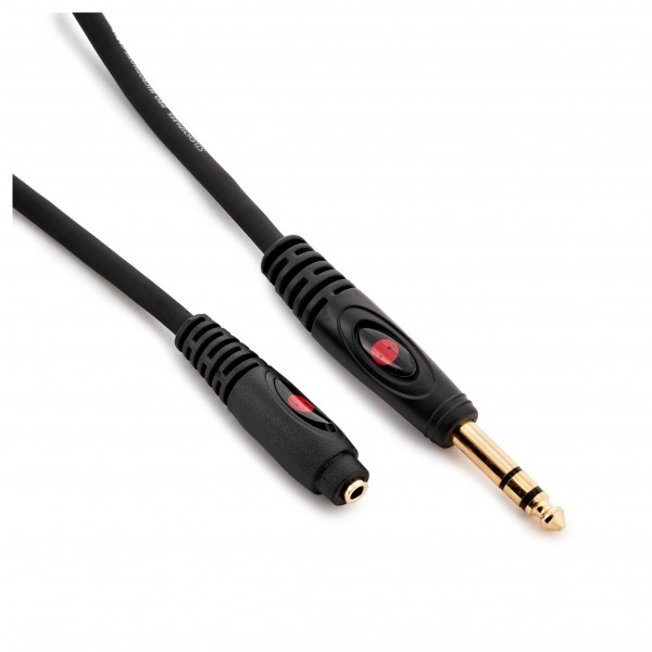 Studiospares 3.5mm TRS (F) - 6.35mm TRS (M) Headphone Extension Cable ...