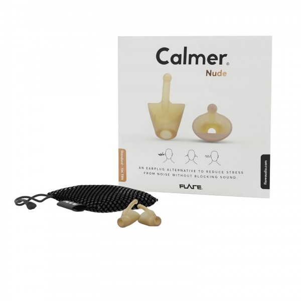 Flare Audio Calmer Nude Silicone Translucent 724 at Gear4music