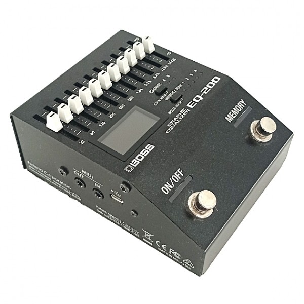 Boss EQ-200 Graphic Equalizer Pedal - Secondhand at Gear4music