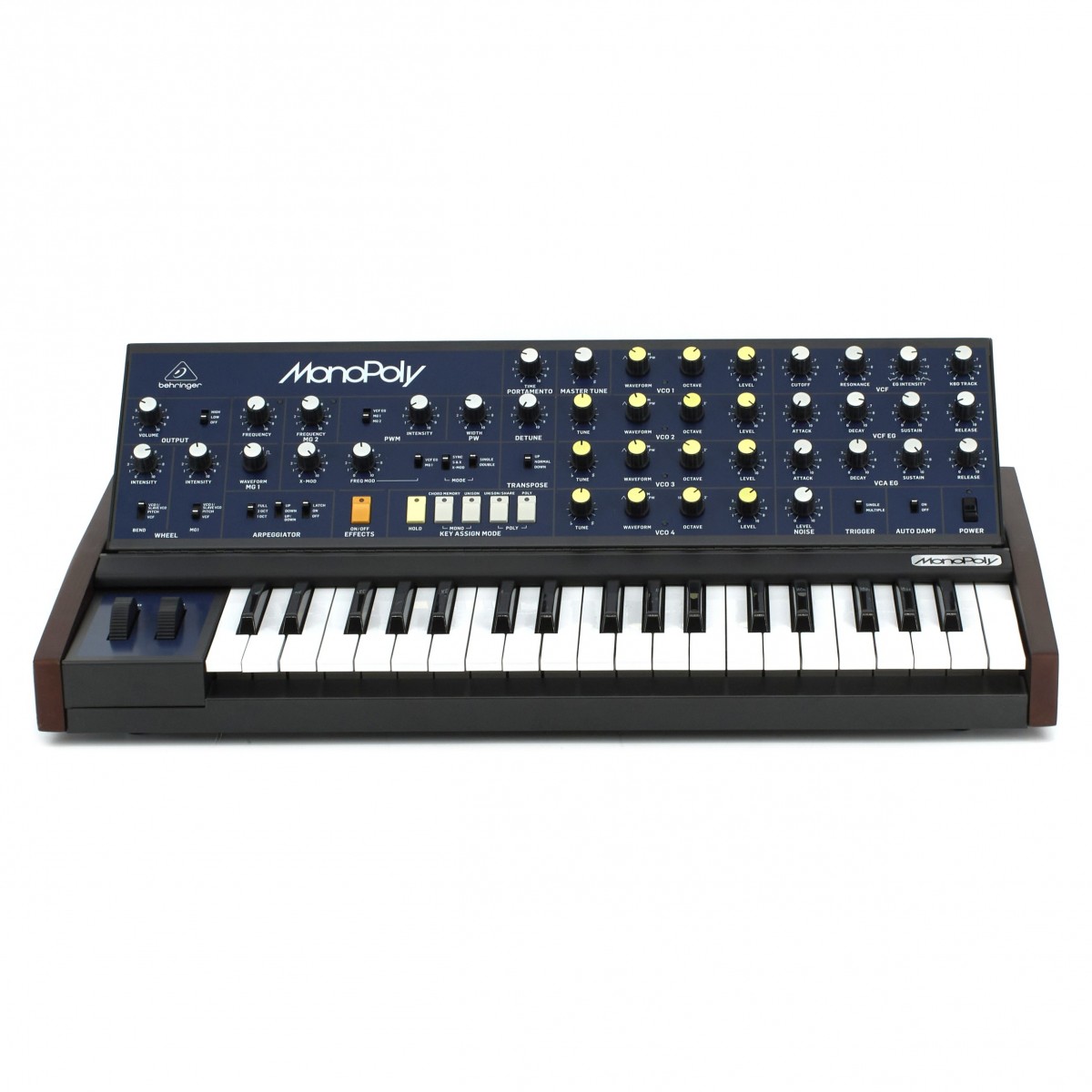 Behringer MonoPoly Analog 4-Voice Polyphonic Synthesizer - Secondhand ...