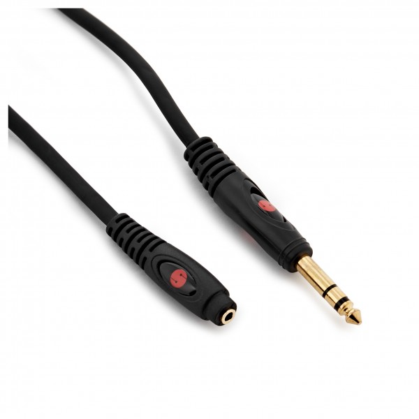Studiospares 3.5mm TRS (F) - 6.35mm TRS (M) Headphone Extension Cable ...