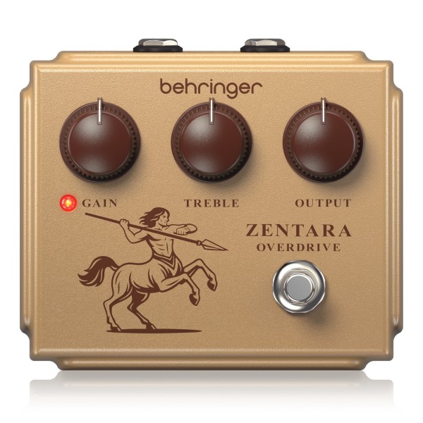 Behringer ZENTARA OVERDRIVE Boost Overdrive Pedal at Gear4music