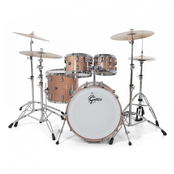 Gretsch Renown Maple 22'' 4pc Shell Pack, Champagne Sparkle at Gear4music