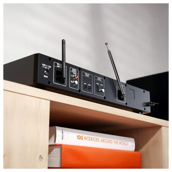 Majority Fitzwilliam 2024 DAB Internet Radio with Bluetooth, Black at ...