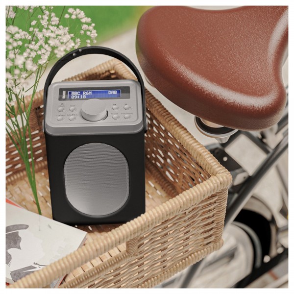 Majority Little Shelford DAB Portable Radio with Bluetooth, Black ...