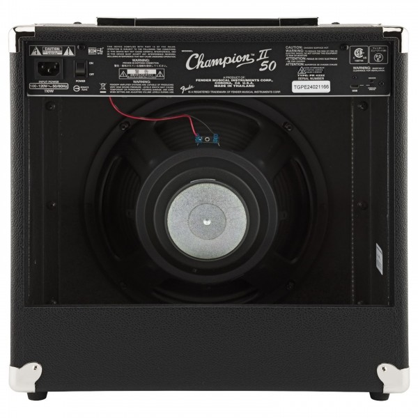 Fender Champion II 50 Guitar Amplifier Combo with Effects - Nearly New ...