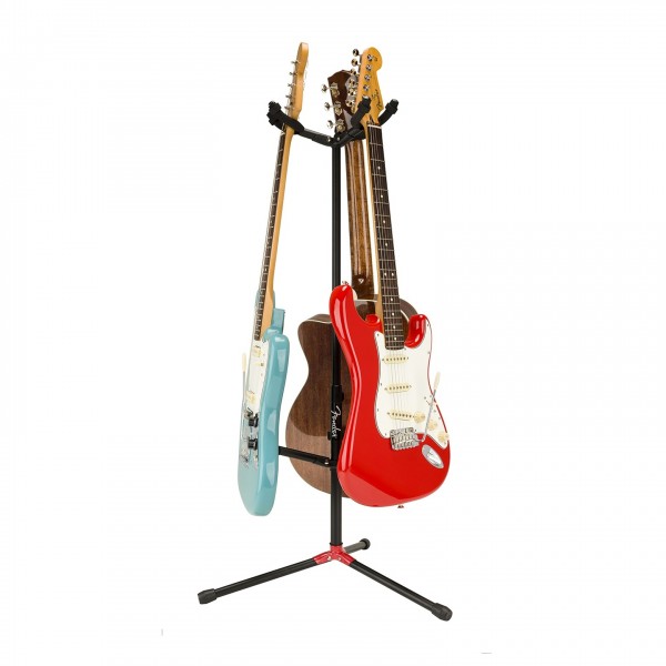 Fender Adjustable Triple Hanging Guitar Stand at Gear4music