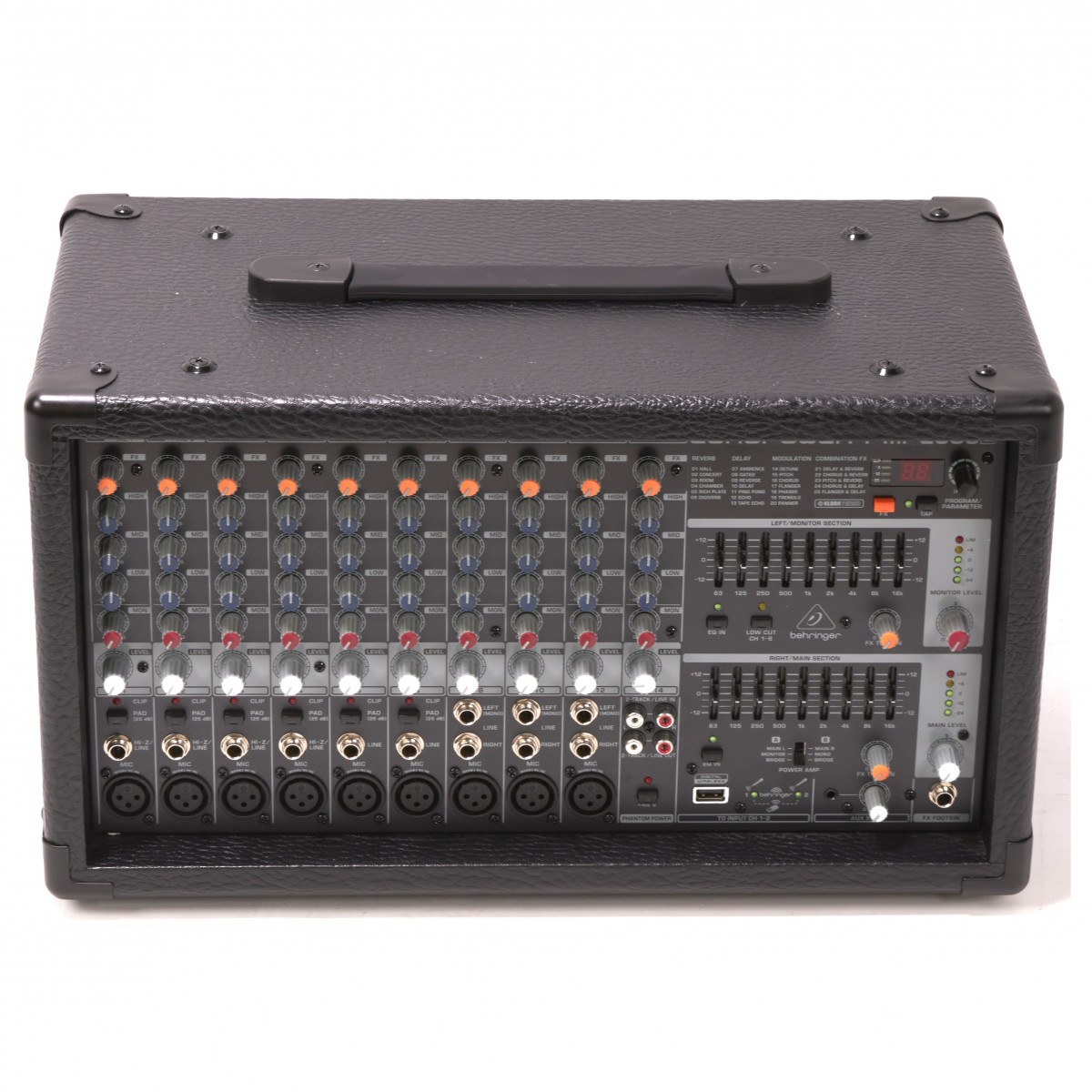Behringer PMP2000D mezcladora amplificada | Gear4music