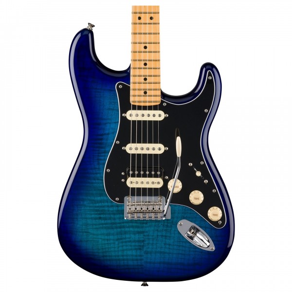 Fender Limited Edition Player II Stratocaster HSS, Flame Maple Top Blue ...