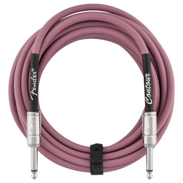 Fender Contour 15' Cable, Burgundy Mist at Gear4music