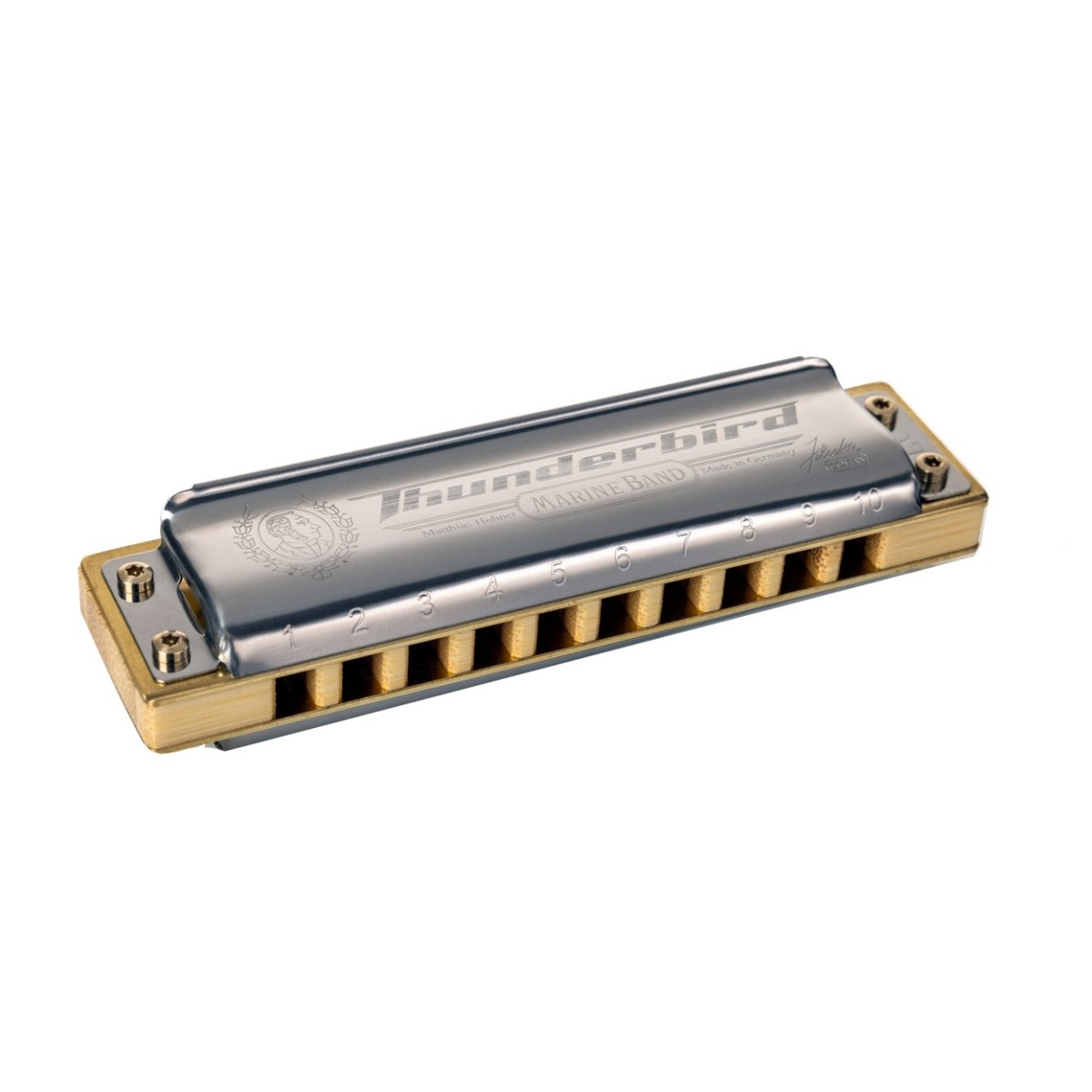 Hohner Marine Band Thunderbird Harmonica, Low Eb Major at Gear4music