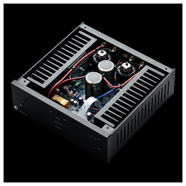 Pro-Ject Amp Box RS2 Full-Feature Power Amp, Black at AV.com