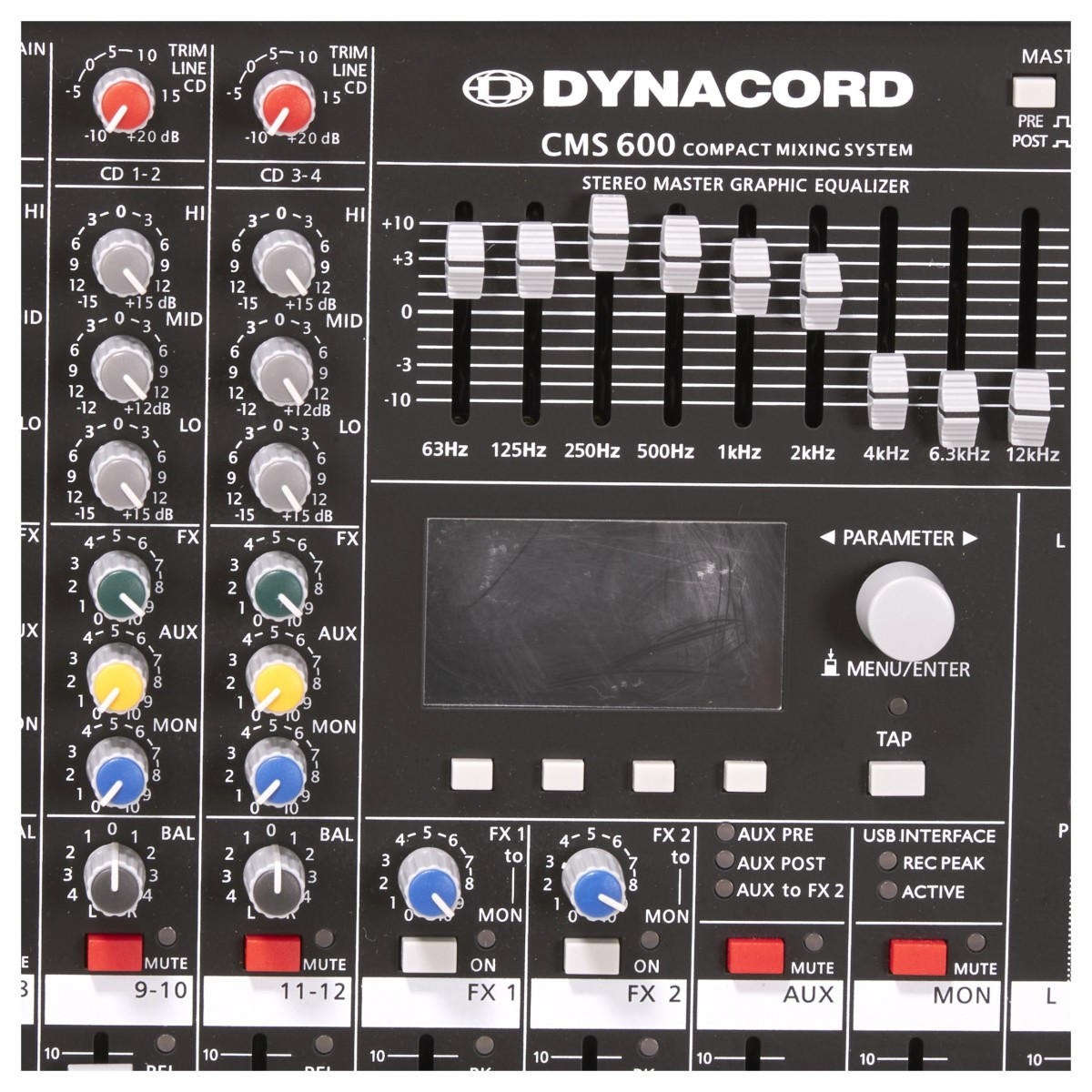 Dynacord CMS 600-3 8-Channel Mixer - Secondhand | Gear4music
