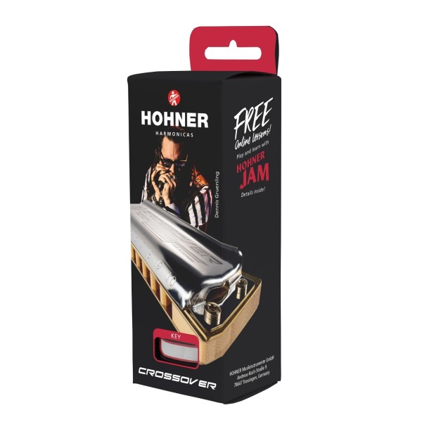 Hohner Marine Band Crossover Harmonica, Eb at Gear4music