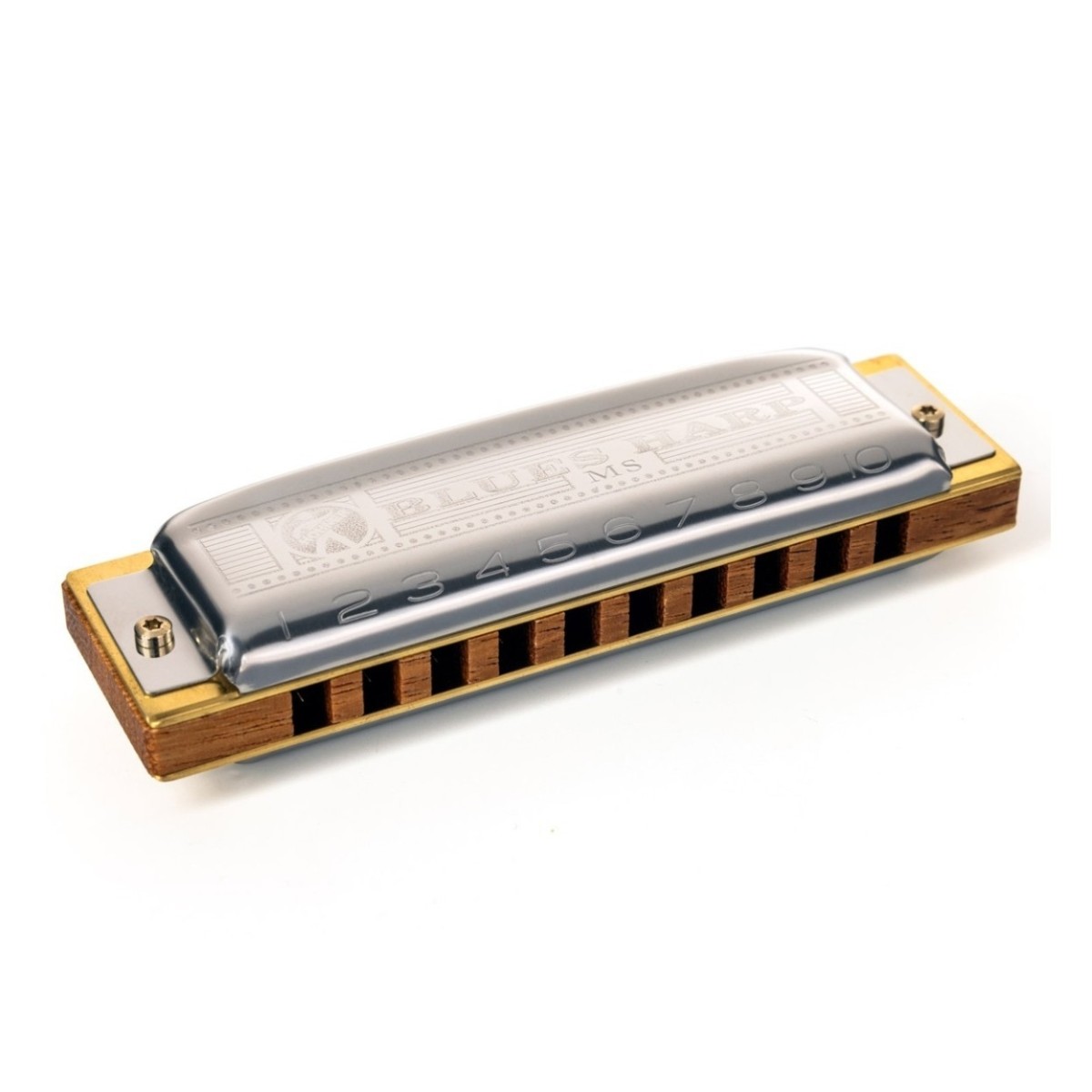 Hohner Blues Harp MS Harmonica, F Major | Gear4music