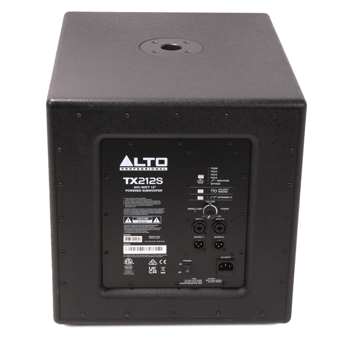 Alto TX212S 12" Active PA Subwoofer - Secondhand at Gear4music