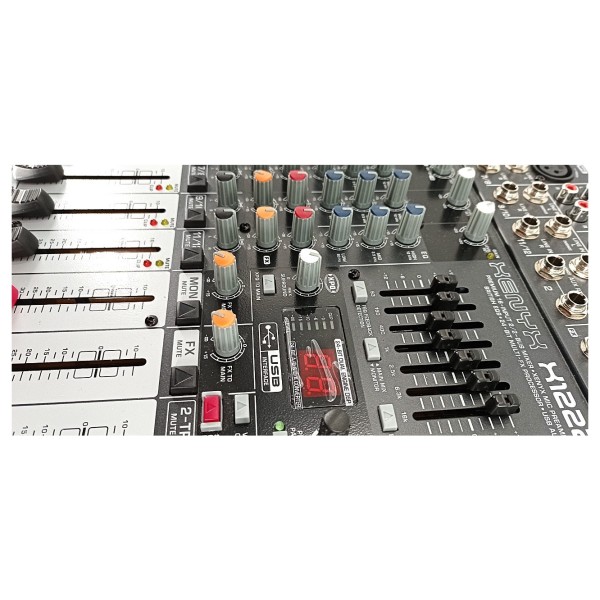 Behringer XENYX X1222USB 12 Channel Analog Mixer - Secondhand at Gear4music