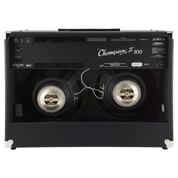 Fender Champion II 100 Guitar Amplifier Combo with Effects - Nearly New ...