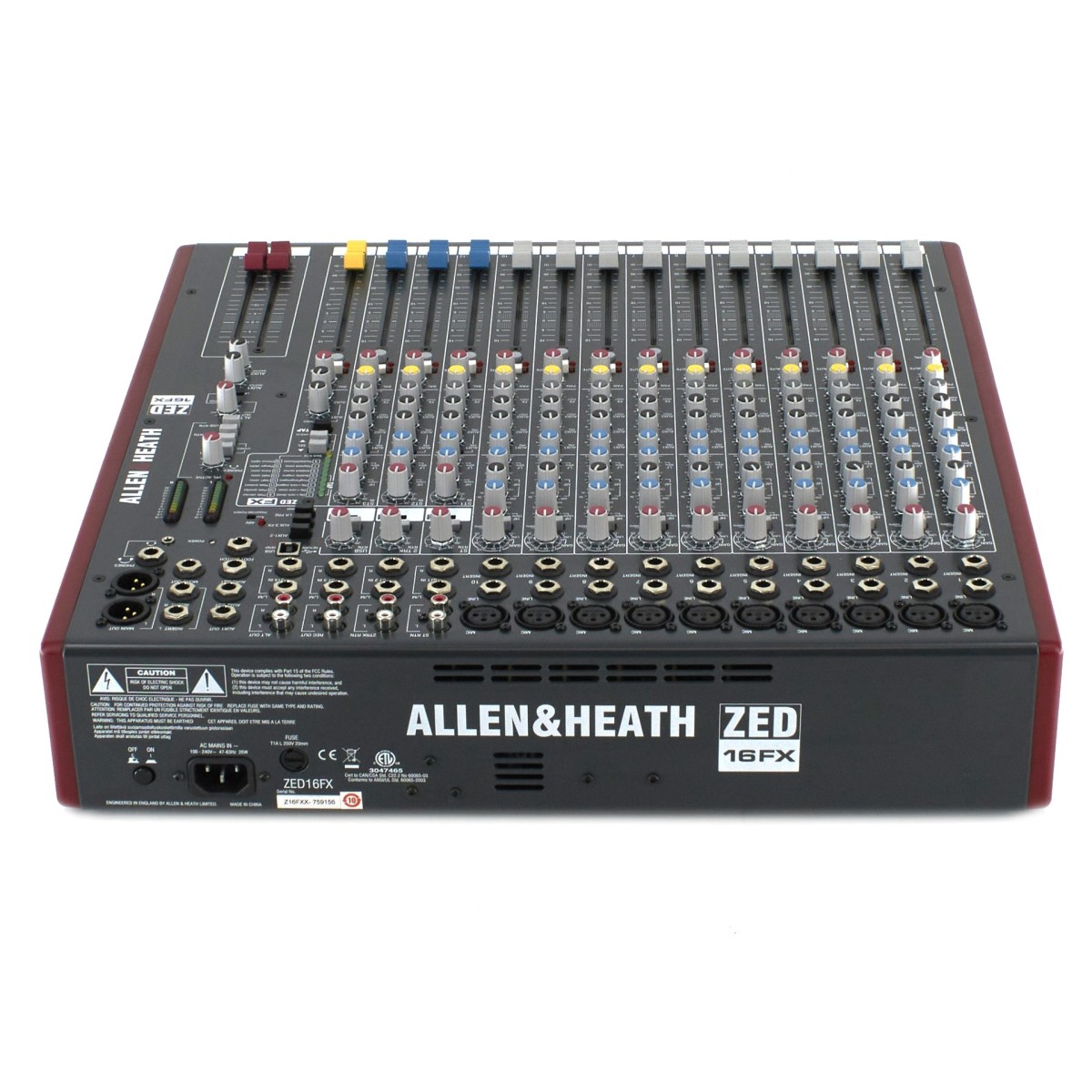 Allen and Heath ZED-16FX Multipurpose USB Mixer with FX - Secondhand at ...