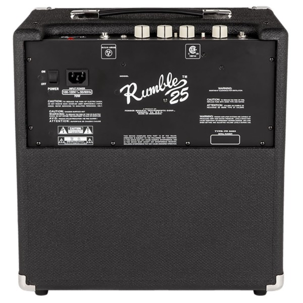Fender Rumble 25 Bass Combo, pack of 3 at Gear4music