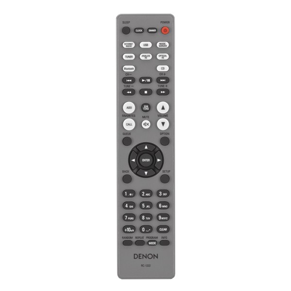 Denon CEOL RCD-N10 Network CD Music System, Gloss Grey at AV.com