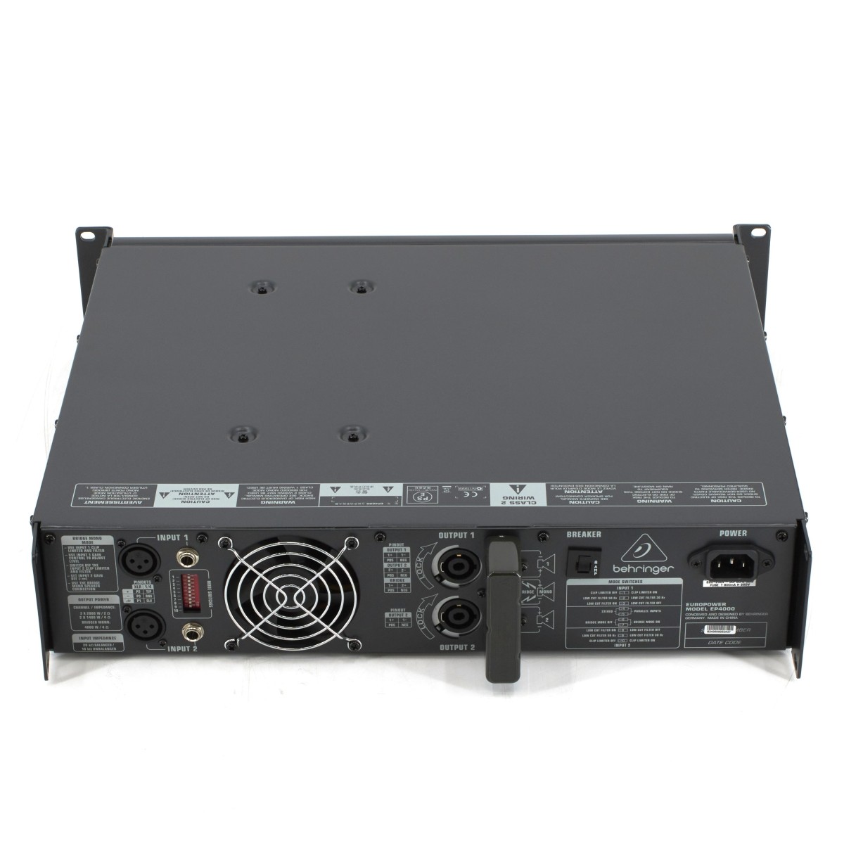 Behringer EP4000 Europower Amp - Secondhand at Gear4music