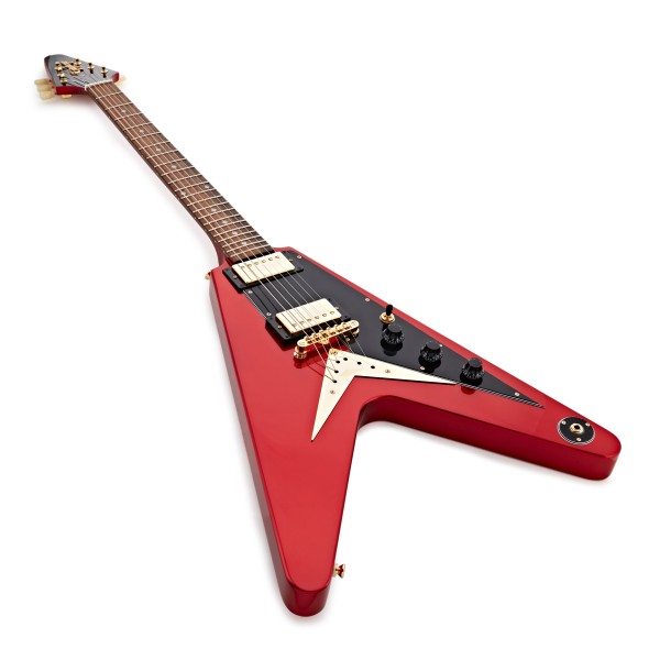 Epiphone Flying V, Red Ruby Metallic at Gear4music