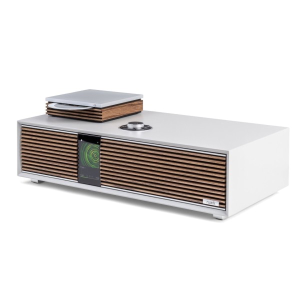 Ruark R410 Integrated Music System in Soft Grey with Half-Price R-CD100 ...