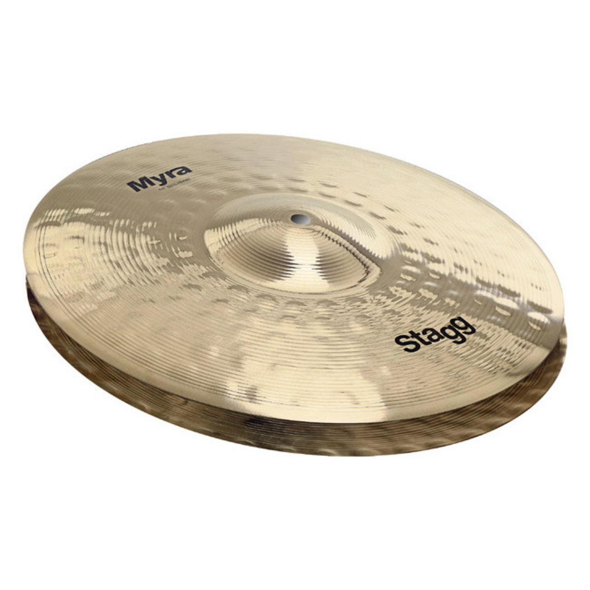 DISC Stagg Myra 14'' Bite Hi-Hat Cymbals na Gear4Music.com