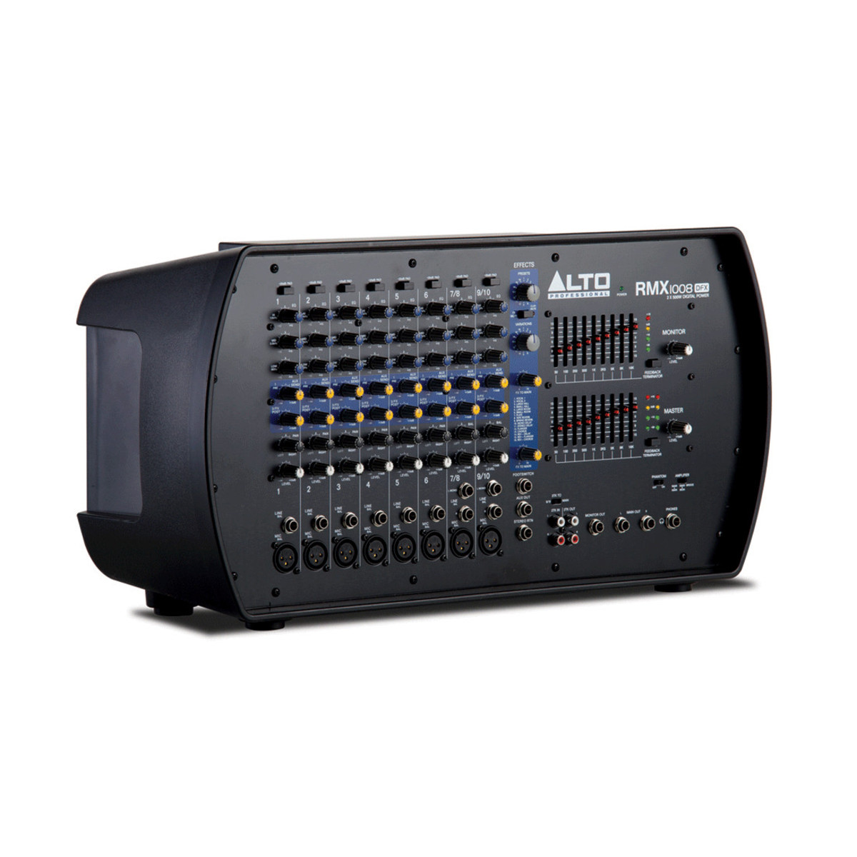 Alto RMX1008DFX 1000W Powered DSP Cabinet Mixer - Ex Demo at Gear4music