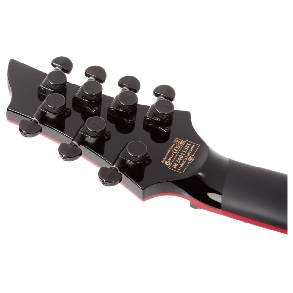 Schecter Sunset 7 String, Red Dawn at Gear4music