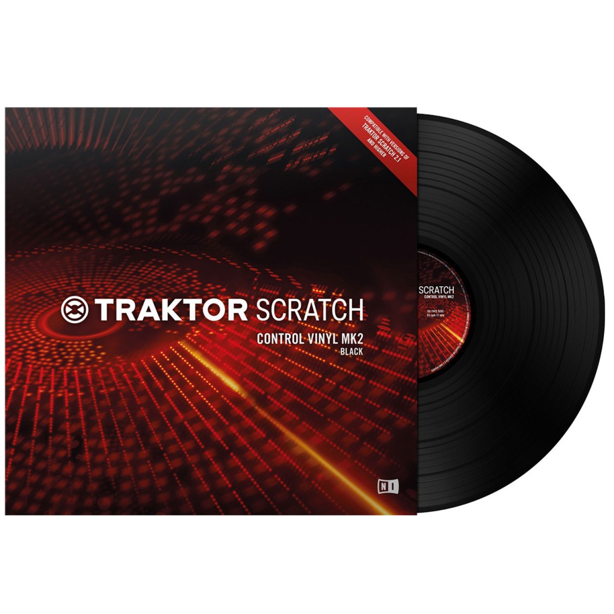 Native Instruments Traktor Scratch Control Vinyl MK2 Black - Nearly New ...